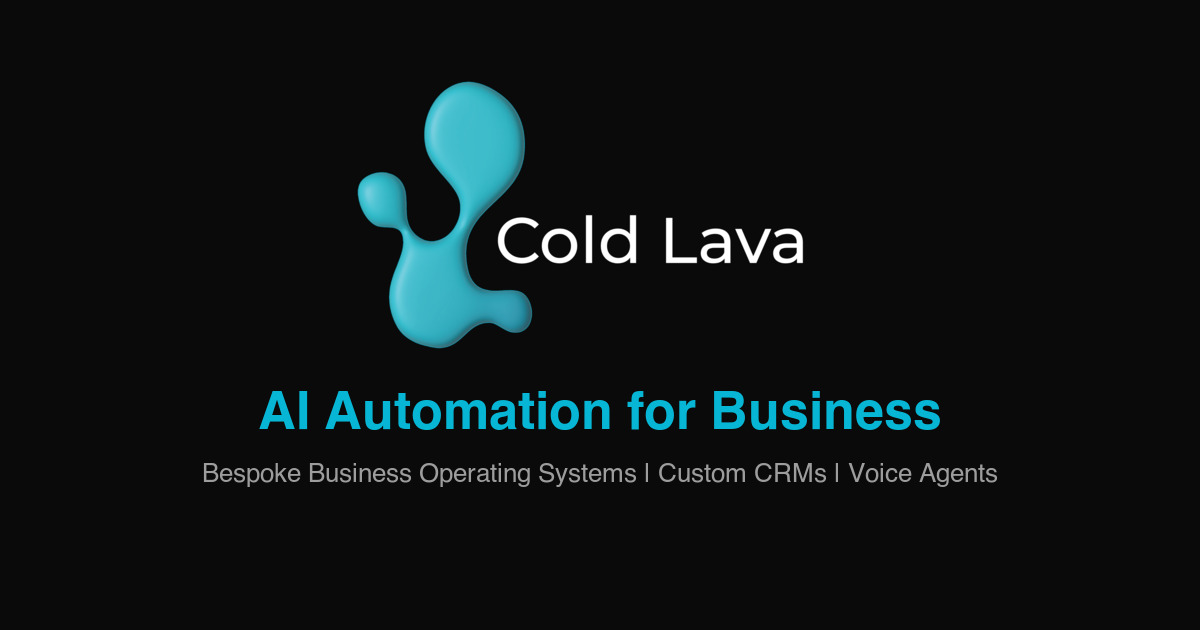 Cold Lava | Bespoke Software Development & AI Solutions